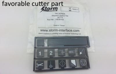 China Storm Interface Keyboard Silkscreen 700 Series  For Gt5250 S5200 Parts 75709001 for sale