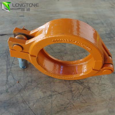 Cina Morsetto del rilascio rapido del tubo della pompa per calcestruzzo a 5 pollici per Schwing Putzmeister in vendita