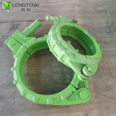 Cina Acciaio forgiato resistente a 5 pollici delle fascette stringitube Dn125 per la pompa per calcestruzzo in vendita