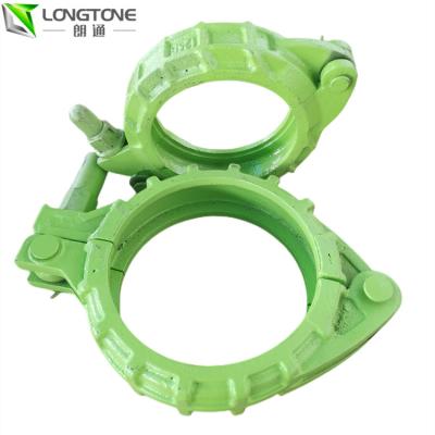 Cina Dimensione su misura resistente a 5 pollici del morsetto di tubo della pompa per calcestruzzo DN125 in vendita