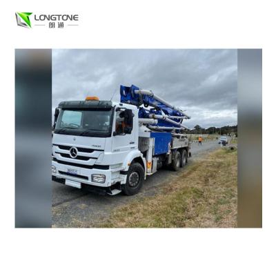Cina Used Sany Yellow Concrete Truck With Max. Pressure 6 - 6.6 MPa Max. Aggregate Diameter 24 - 36 Mm in vendita