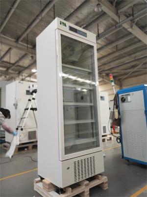 Chine Cabinet pharmaceutique de réfrigérateur de réfrigérateur de haute qualité droit de catégorie médicale de degré de 316L 2-8 à vendre
