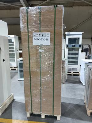 Chine Congélateur vaccinique pharmaceutique biomédical vertical de stockage de 316 du litre 2-8 drogues de degré pour l'hôpital à vendre