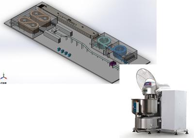 中国 Automatic Bread And Hamburger Production Line / Toast Making Machine 販売のため