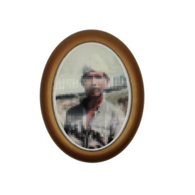Cina Pagina ovale 8044 della foto di forma per la decorazione e la memoria della pietra tombale in vendita