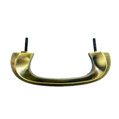 China El ataúd antiguo del entierro del latón de Zamak dirige alto pulido con el tornillo Rod en venta