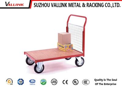 Cina Rivestimento d'acciaio della polvere del carrello a mano del magazzino del carrello del compensato pieghevole del carretto in vendita