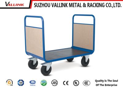 Cina Il doppio ha concluso le versioni resistenti d'acciaio del carrello quattro dell'impiallacciatura del compensato in vendita