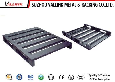 Cina Pallet riutilizzabili durevoli del acciaio al carbonio di distribuzione Q235 per il volume d'affari di logistica in vendita