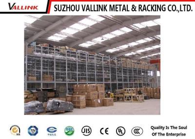 Cina Sistema su ordinazione di racking del pavimento di mezzanino/scaffalatura d'acciaio ad alta densità di stoccaggio in vendita