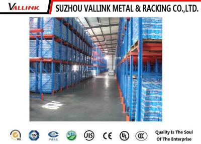 Cina Spolverizzi lo scaffale d'acciaio rivestito del pallet di stoccaggio del magazzino/scaffalatura industriale del metallo in vendita