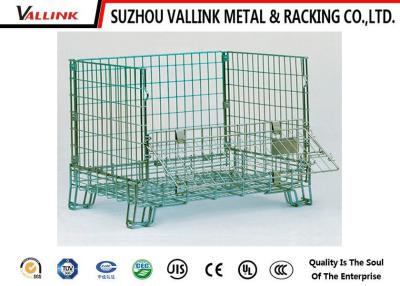 Cina Capacità di carico verde galvanizzata dei sistemi della scaffalatura del filo di acciaio 50 chilogrammo/strato in vendita