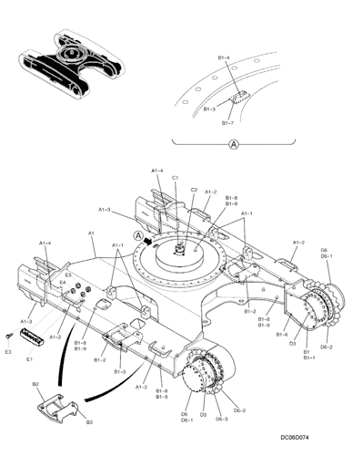 (2.000[00]) - LOWER INSTALLATION STANDARD GROUP LC01F00021F1 Parts scheme