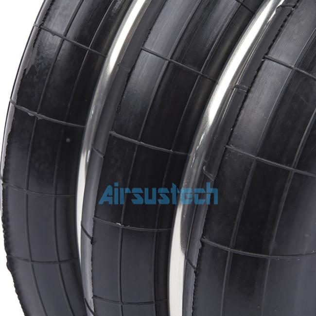Airsustech Style F-240-3 Cross S-240-3 Yokohama Rubber Convoluted Air Spring