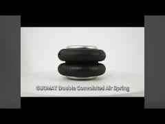 무거운 트럭 부품 공기 서스펜션 2B9-200 Goodyear 고무 공기 스프링 헨드릭슨
