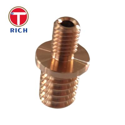 China Bronze do metal do Cnc da máquina de gerencio do Cnc para o conector do sensor à venda
