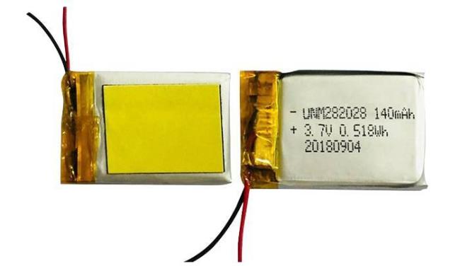 3.7V Lithium Polymer Battery 282028 Real Image