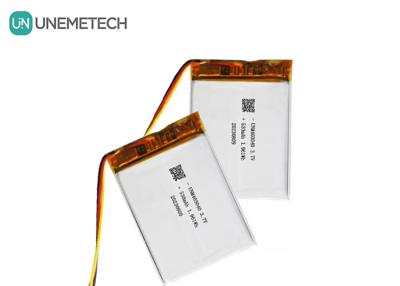 Cina 3.7V 530mAh Custom Lithium Polymer Battery 403040 con UL1642 Long Cycle Life in vendita