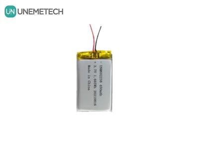 Cina 4.2V batteria ricaricabile al litio polimerico 602238 3.7V 450mAh per elettronica di consumo in vendita