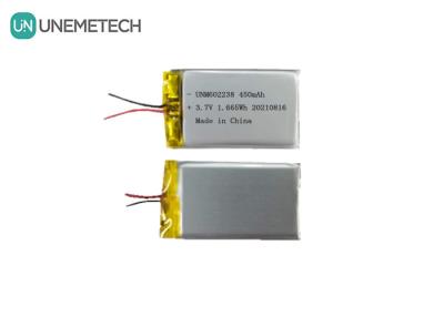 Cina 4.2V batteria ricaricabile al litio polimerico 602238 3.7V 450mAh per elettronica di consumo in vendita