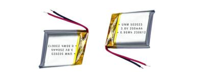 3.8V 250mAh 502023 High Voltage Lithium Polymer Battery For Tracker Locator