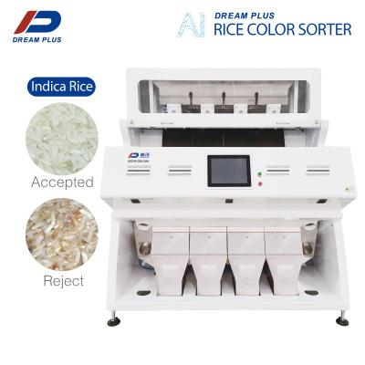 Cina Alta efficienza automatica del vaglio di colore del riso di agricoltura di 4 scivoli in vendita