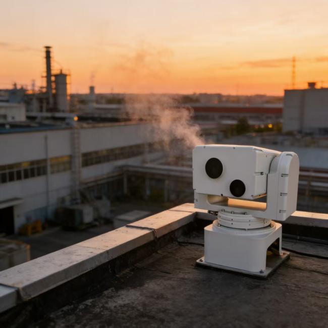 FTIR Gas Detector System - MR-ACT Gas Telemetry Imaging Early Warning System