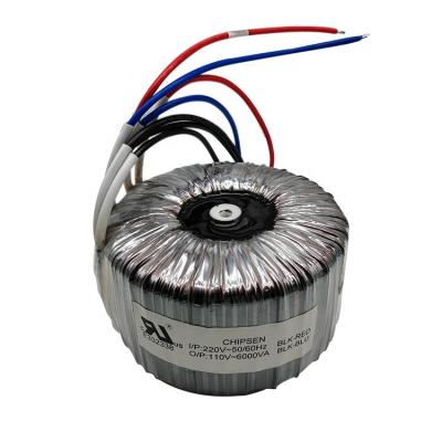 China Neon Audio Electronic Power 50Hz Coil Shape High Current Step down Toroidal Transformer Custom T60 for Resin Output Power for sale