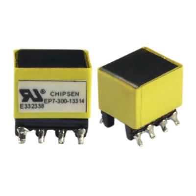 China High Frequency PCB Transformers Single Phase Output Voltage 9V for Custom SMD EP7 EP13 240v to 12v 1W PoE Digital Camera for sale