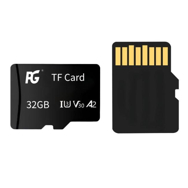 PG High Speed TF Memory Card technical details and branding