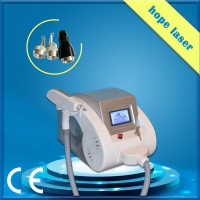 China Touch screen Nd Yag Laser Tattoo removal/eyebrow removal/skin rejuvenation machine for all color for sale