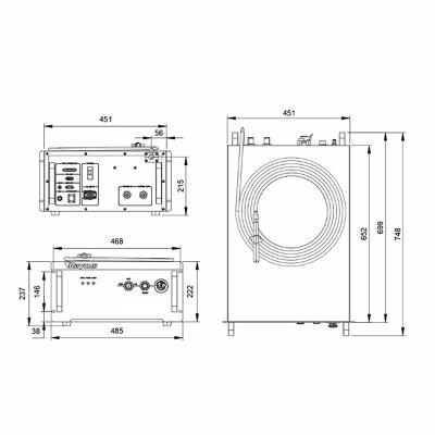 China High Power Raycus Fiber Laser Source Generator 3000W Fiber Laser Source For Metal Cutting Machine Accessories for sale