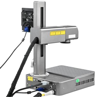 China HIGHYAG Laser Head and Beckhoff Control System Integration in Portable Jewelry Engraving Machine for Split Engravin for sale