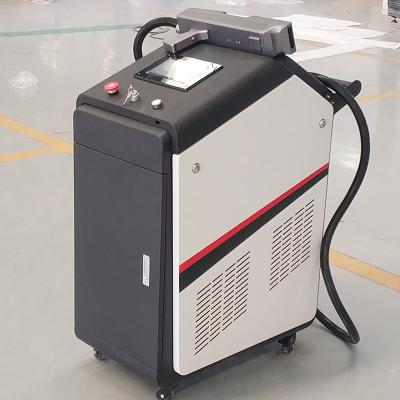 China 75 KG Weight RAYCUS Laser Source 1000W Laser Cleaning Machine for Rust Removal Surface at Best for sale