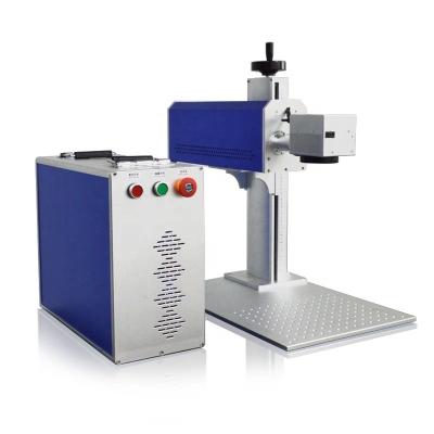 China 3d Excellent 20W/30w/50w /100w Fiber Laser Marking Machine for Metal engraving speed 0-700mm/s for sale