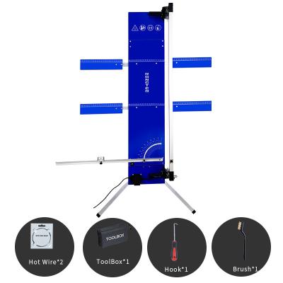 Cina tagliatrice calda blu della schiuma del cavo 200W con il trasformatore della scatola di plastica in vendita