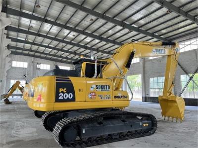 PC200-8 Used Komatsu Excavator Original Japan Maintainable Second Hand Diggers