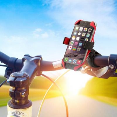 China Tenedor del soporte para el manillar de la bici de la bicicleta de la motocicleta universal para el teléfono celular GPS con la banda en venta