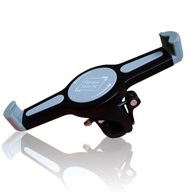 Cina Culla a 7~11 pollici del supporto del supporto della bici della compressa, manubrio della bicicletta che gira il supporto universale di iPad Mini in vendita