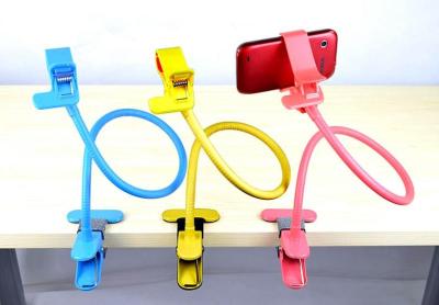Китай Держатель для мобильного телефона, ленивый держатель Gooseneck для iPhone 5S/S4/HTC держатель одного миниый/всеобщий стола продается
