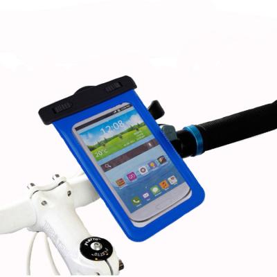 China La caja del filtro de la prenda impermeable del tenedor IPX8 del soporte de la bici del teléfono móvil da retiro fácil libre en venta