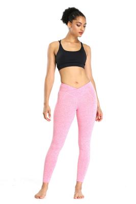 Cina Lle signore rosa casuali di 9 punti tengono i pantaloni adatti di allenamento delle ghette per le donne in vendita