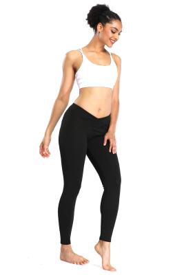 Cina L'alta yoga sexy nera di Waisted ansima le ghette di forma fisica di sport in vendita