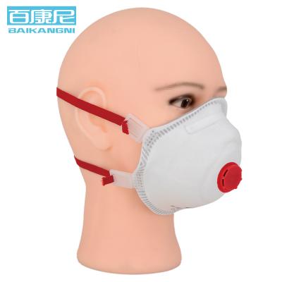 Cina Maschera di polvere emisferica resistente fluida FFP3 di M8313 EN149 con la valvola in vendita