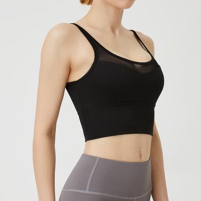 Cina Spingere verso l'alto antiurto regolabile di morbidezza di allungamento della copertura completa di 4 modi il reggiseno di sport in vendita