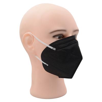 Cina Un OZONO medico protettivo di 5 della piega nera 16.5cm*20cm maschere di protezione KN95 disinfetta in vendita