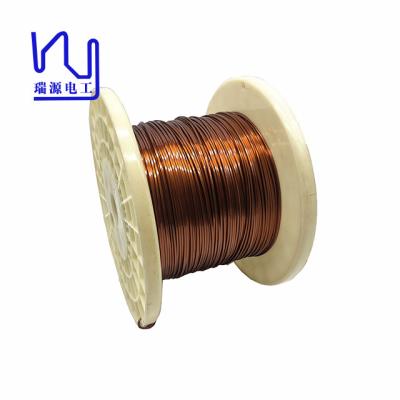 China O fio de cobre retangular da classe 220c de Aiw plano do Hf de 1.1mm x de 1.8mm esmaltou à venda