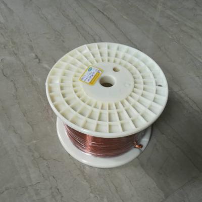 China Klasse 155 180 220 Ebene/rechteckiger emaillierter Kupferdraht-Magnet-Wickeldraht für Notizbuch-Spule zu verkaufen