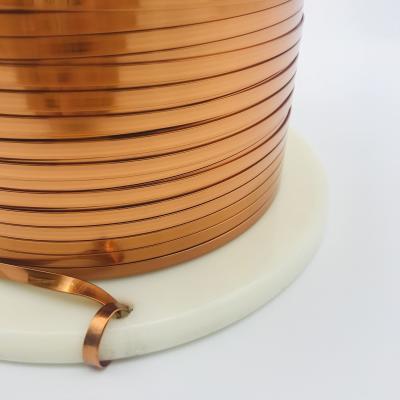 China La temperatura alta rectangular del alambre de cobre de Polyamideimide esmaltó en venta