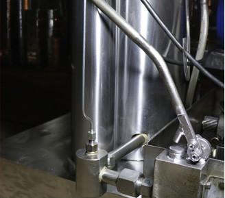 Κίνα Multifunction Olive Hydraulic Oil Presser Equipment Small Size 950kg προς πώληση